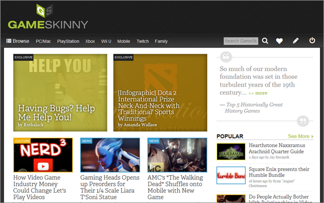 The 25 Top Gaming Websites Every Gamer Should Know