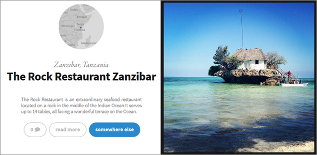 Somewhere introduces people to interesting places around the world via ...